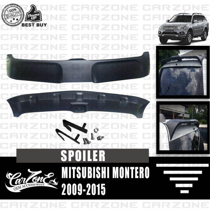 Mitsubishi Montero 2009-2015 GEN 2 Clip Type Rear Trunk Spoiler (Matte ...