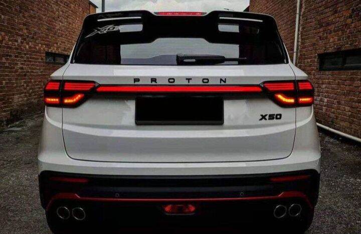 PROTON X50 REAR TAIL LAMP TRUNK LIGHT BOOT LED BAR REAR CARGO LIGHT BAR ...