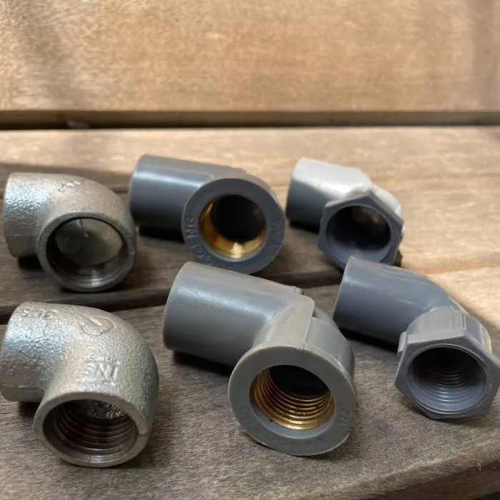 Knee Drat Dalam 1/2 3/4 inch Keni PVC Kuningan Besi Galvanis Stainless ...