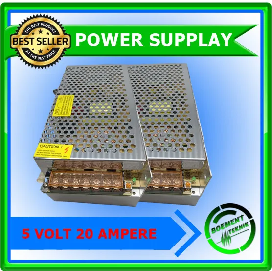 Power Supply PSU 5V 20A High Quality 5 Volt 20 Ampere Switching | Lazada Indonesia
