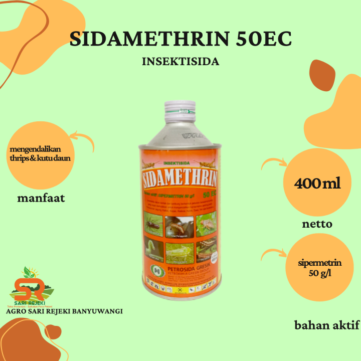 SIDAMETHRIN 50EC 400ML INSEKTISIDA SIPERMETRIN | Lazada Indonesia