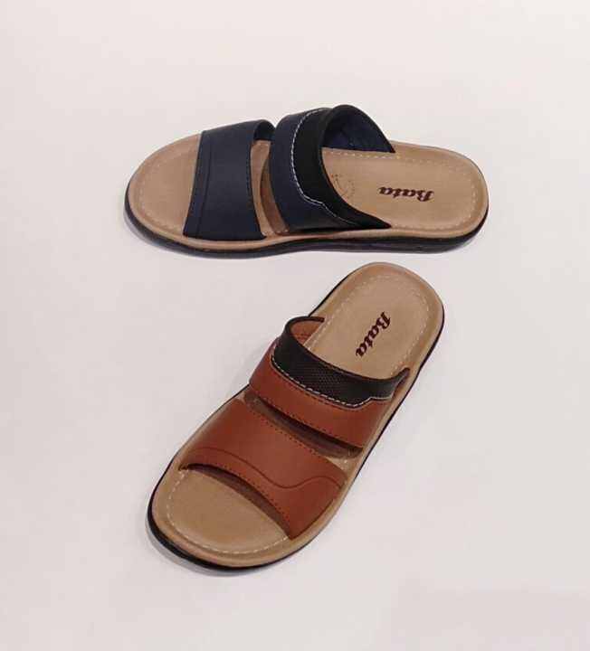 Bata Sandal Pria Model Selop Original 871 9060 & 871 4360 | Lazada ...