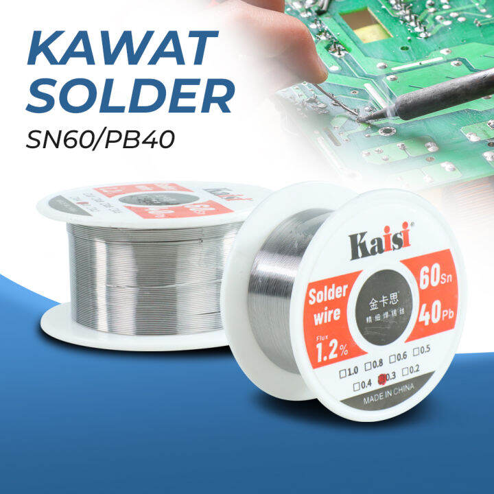 Kawat Timah Solder 60 40 0.3mm Sn60 Pb40 | Lazada Indonesia