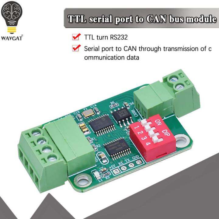TTL serial port to CAN bus module TTL to RS232 module Serial port to CAN transparent ...