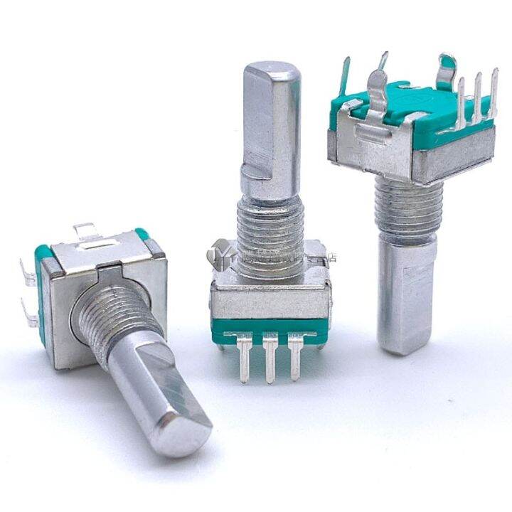 EC11 Rotary Encoder With Switch 30 Positioning 15 Pulse 20Mm Half-Axis ...