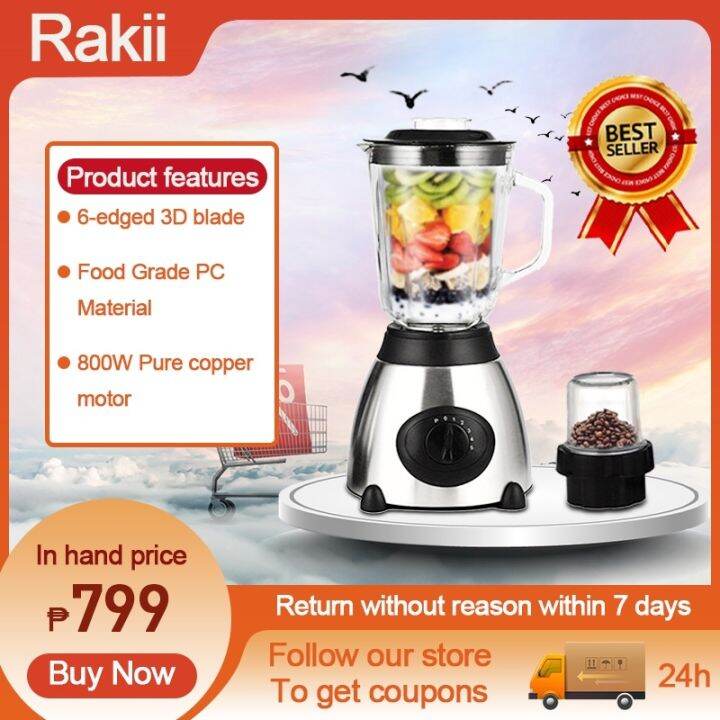 Heavy Duty Commercial Grade Blender 1.5L Professional Mixer Juicer ...