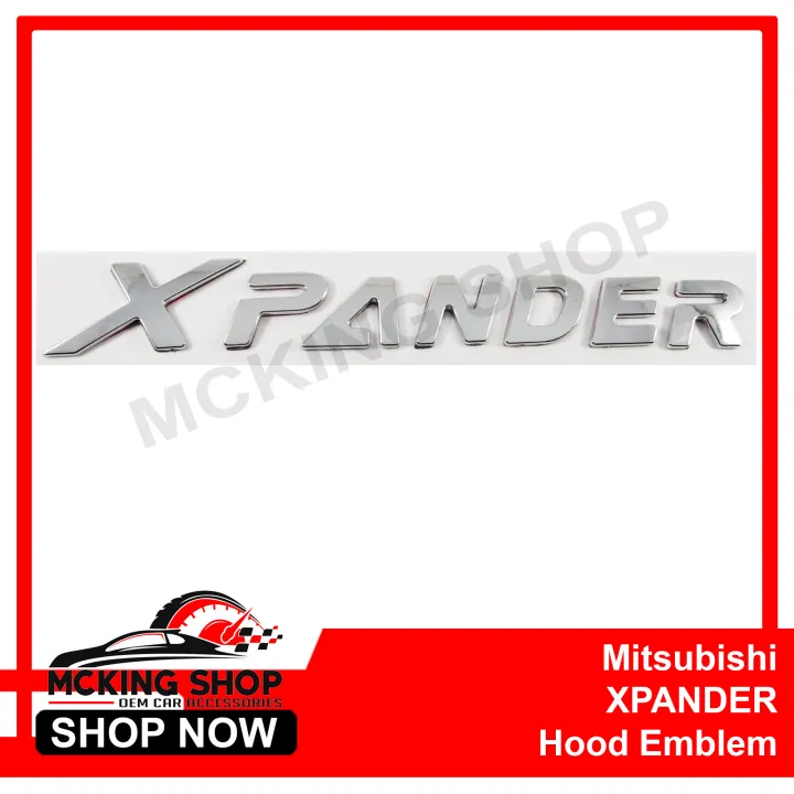 XPANDER Hood Emblem for Mitsubishi Xpander (Chrome) | Lazada PH