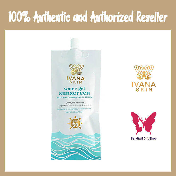 Ivana Skin Water Gel Sunscreen with SPF50 | Lazada PH