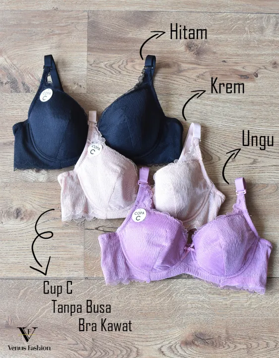 BRA CUP C TANPA BUSA-BH KAWAT | Lazada Indonesia