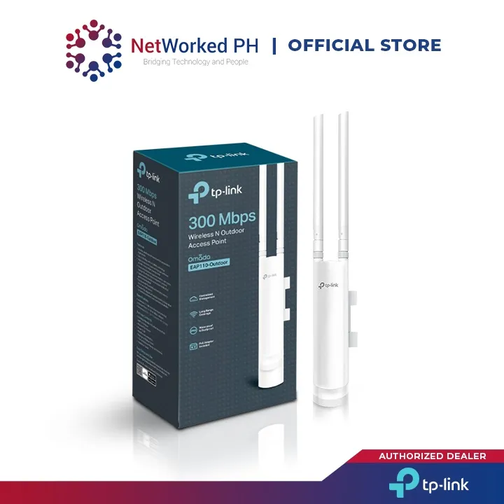 TP-Link EAP110-Outdoor Omada Indoor / Outdoor Access Point | Lazada PH