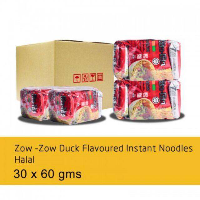 Zow Zow Duck Flavoured Instant Noodle 30packs x (5x60gm) | Lazada