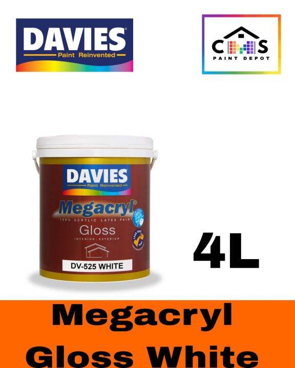 Davies MegaCryl Gloss, Semi-Gloss, Flat | Lazada PH