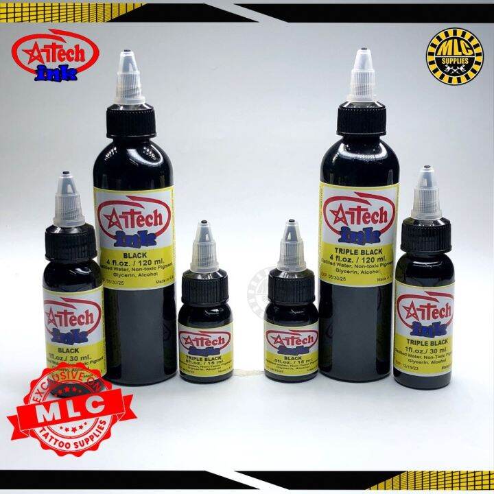 MLC TATTOO ARTECH INK BLACK I MLC Tattoo Supplies | Lazada PH