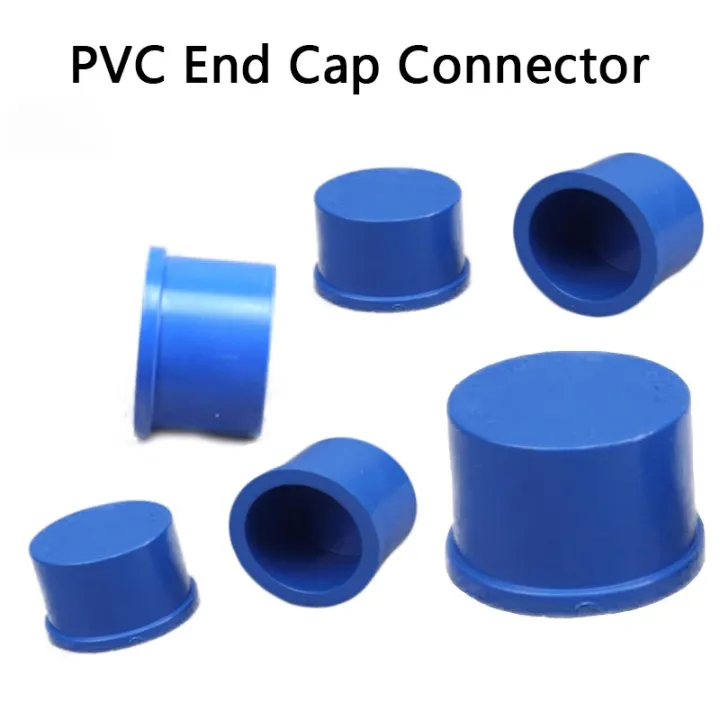 Water Supply Pipe PVC End Cap Connector Garden Irrigation Water Pipe ...