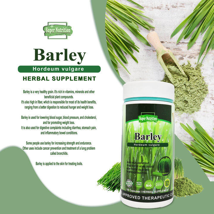Barley Herb Organic Capsule 100's | Lazada PH