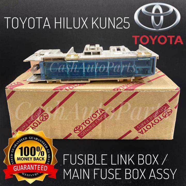 ORIGINAL TOYOTA HILUX KUN25 MAIN FUSE BOX ASSY READY STOCK FUSIBLE LINK ...