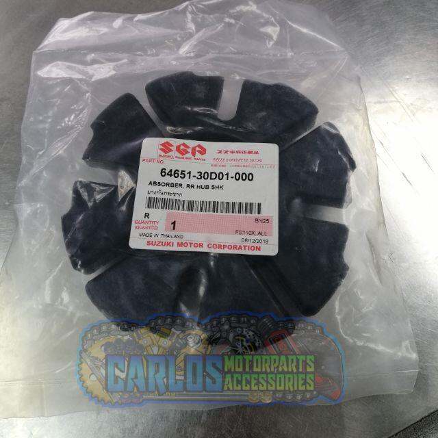 Rubber Dumper (Absorber Rear Hub) for Raider 150 Fi and Carb | Lazada PH