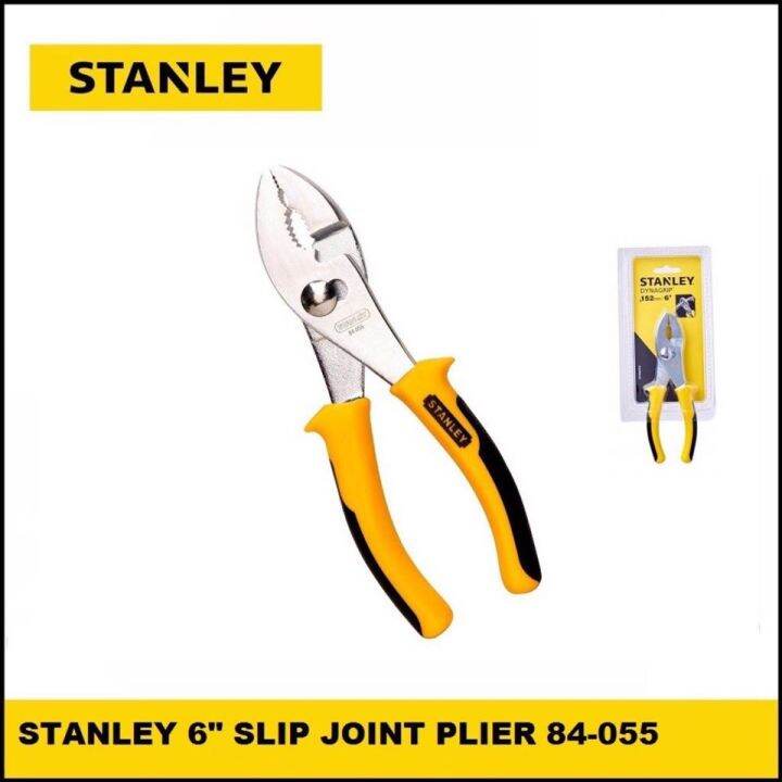 Stanley 6" Slip Joint Plier 84055 Grasping Prying Pliers Scissor | Lazada