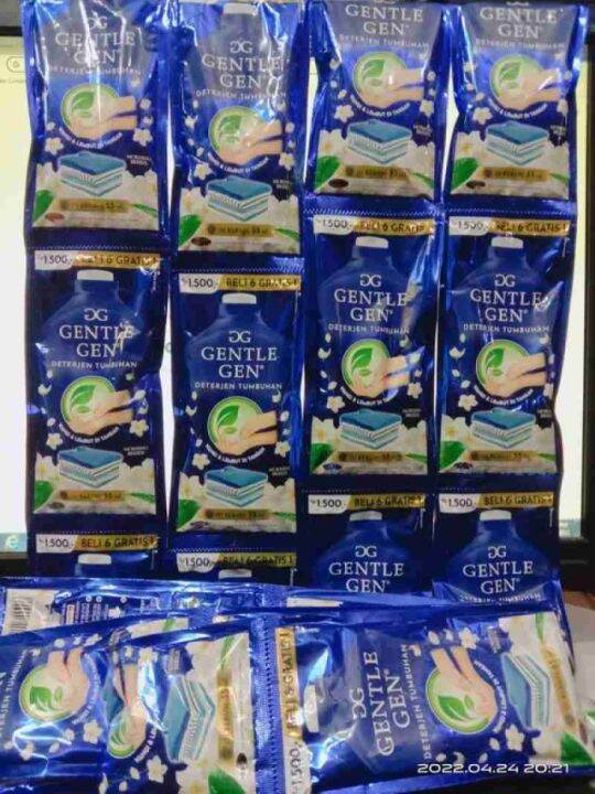 Deterjen Gentle Gen Sachet | Lazada Indonesia