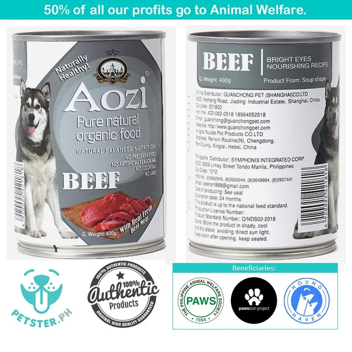 Aozi Dog Wet Food 430g | Lazada PH