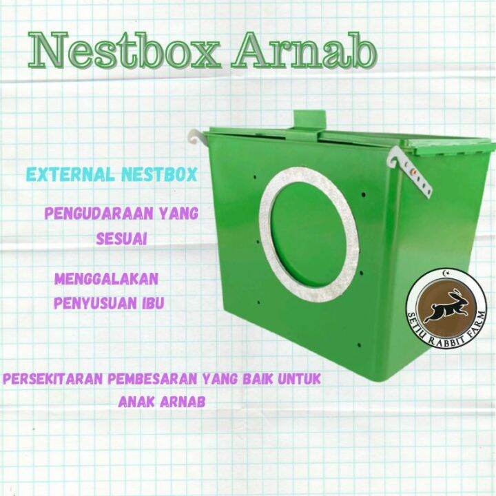 NestBox Arnab / Rabbit Nestbox | Lazada