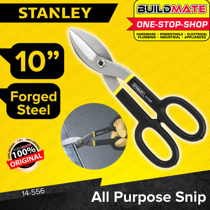 STANLEY Max Steel All Purpose Tin Snip Scissors 10” 254mm / 12” 305mm ...