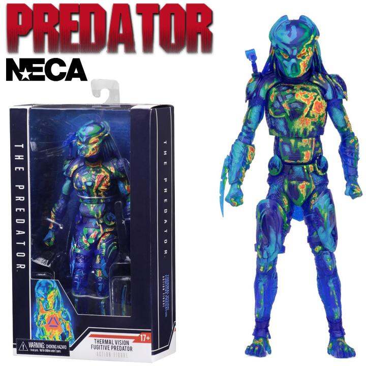 Figma ฟิกม่า Figure Action NECA Predator Thermal Vision Fugitive จาก ...