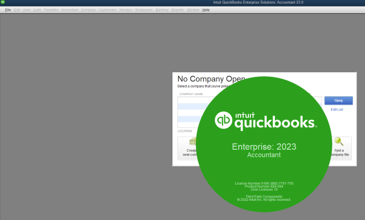 NEW! QuickBooks Enterprise Solutions 2023 v23.0 R4 (US) WITH ADVANCED ...