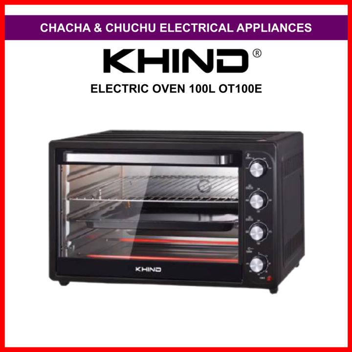 Khind Electric Oven 100L - OT100E | Lazada