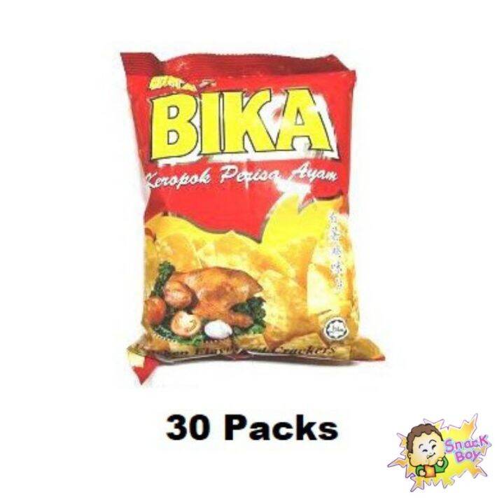 30pcs x 15g Bika Chicken Flavoured Snack | Lazada