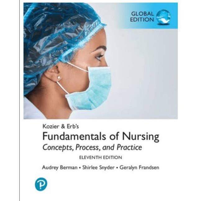 Kozier Erb's Fundamentals of Nursing: Concepts Process and Practice 11th Edition | Lazada PH