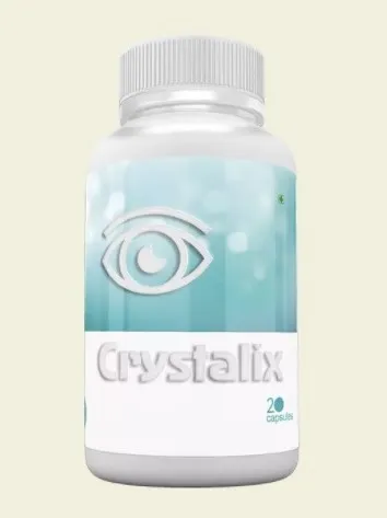 Crystalix Your Eye Health and Optimal Vision Support 20 Capsules ...