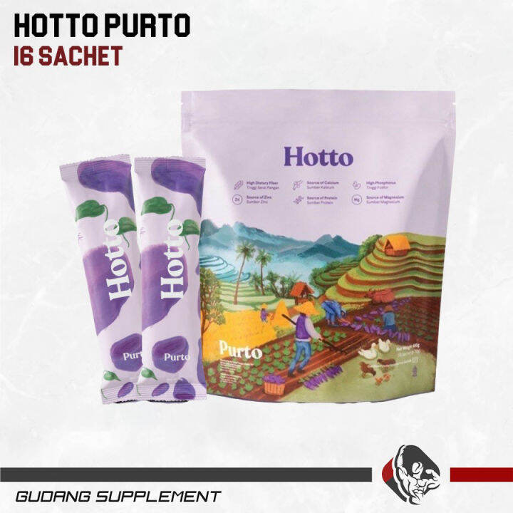 Hotto Purto 16 Sachet Pouch | Lazada Indonesia