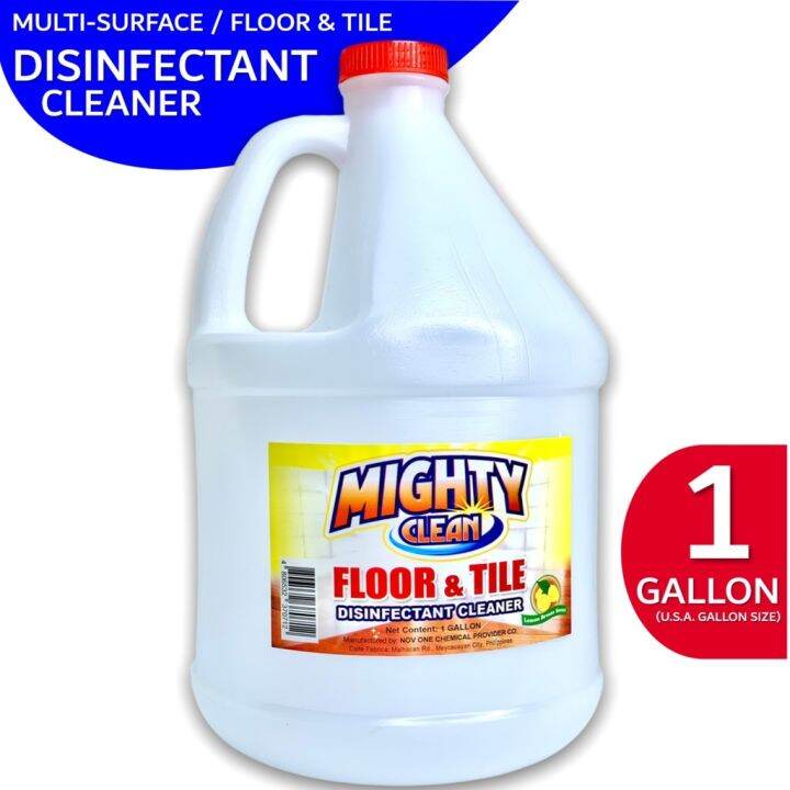 Mighty Clean Disinfectant Cleaner Floor Tile Multi-surface 1 GALLON ...