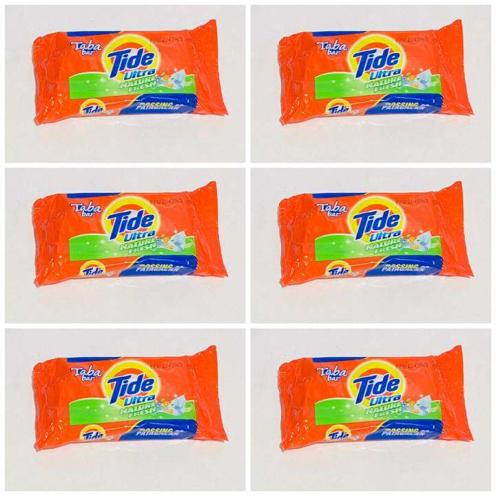 6pcs Tide Taba bar Ultra nature fresh 125g | Lazada PH