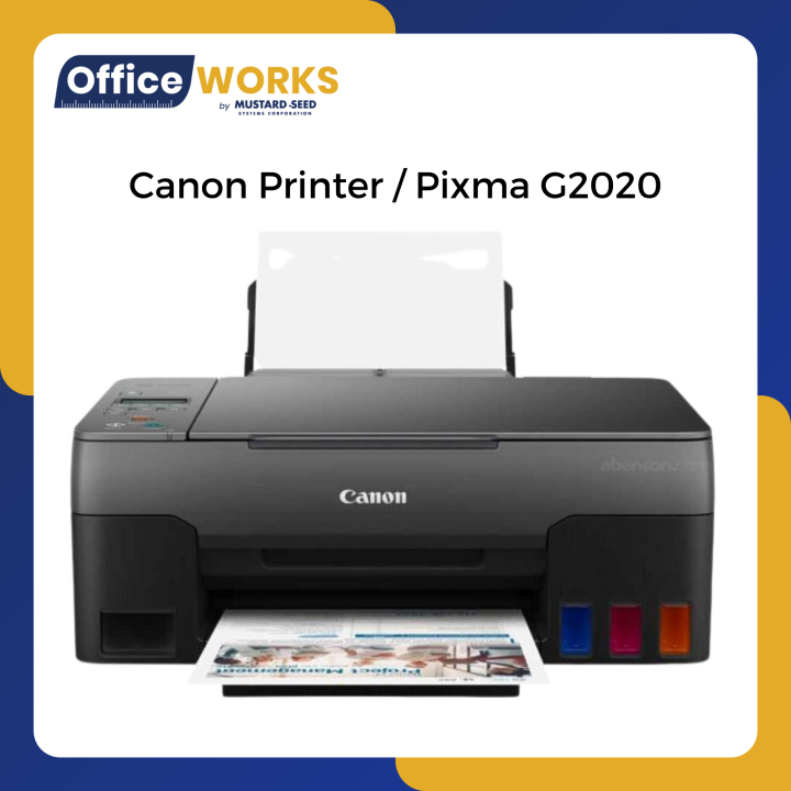 Canon G3010 Refillable Ink Tank System Multifunction Printer / Inkjet Printer / Wireless Printer ...