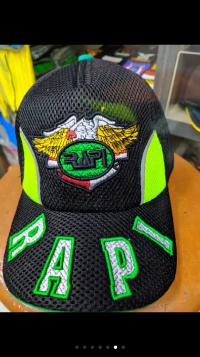 Topi jaring logo wing RAPI/tapi pria | Lazada Indonesia