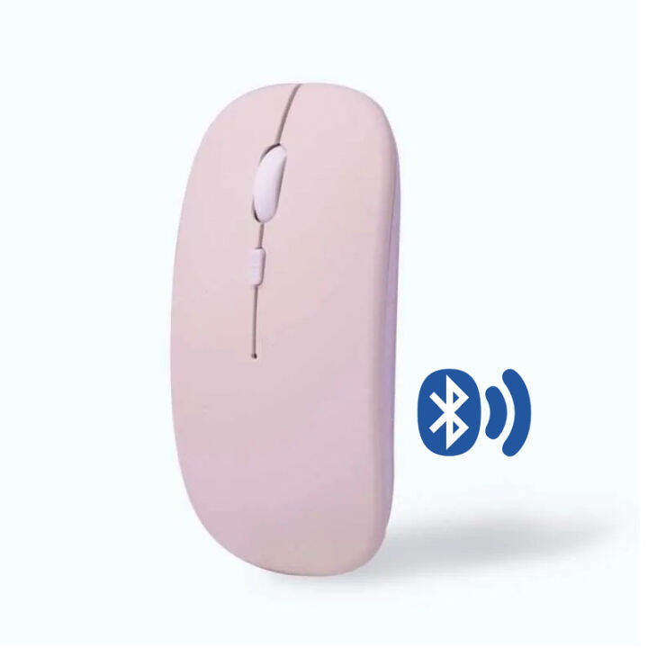 Mouse Wireless Bluetooth Tanpa USB Dongle Connector Koneksi Hanya Menggunakan Bluetooth Cocok ...