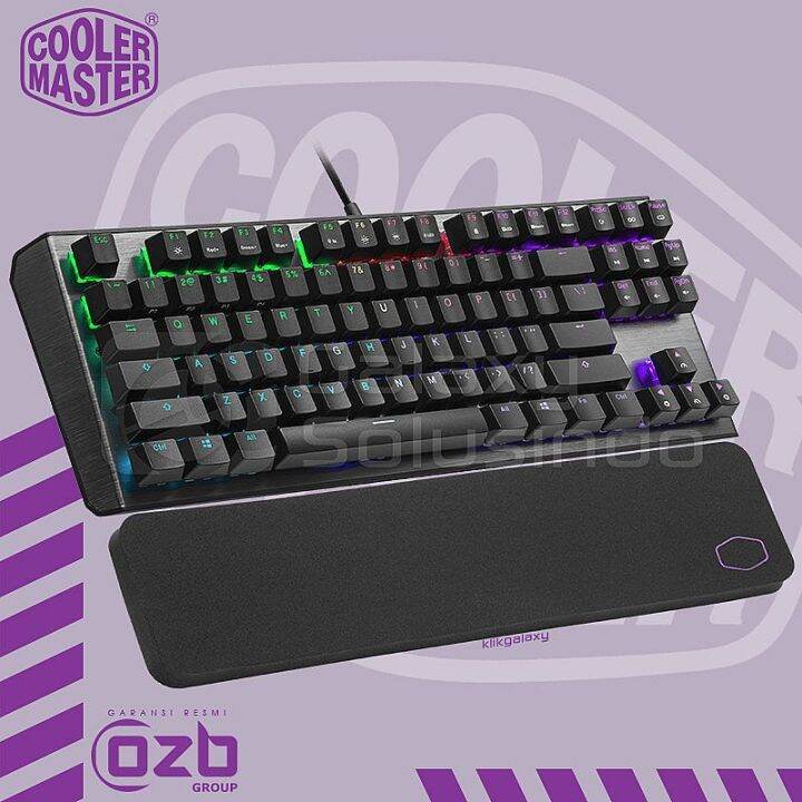 Cooler Master CK530 V2 RGB TKL Mechanical Gaming Keyboard Red Switch ...