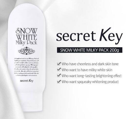 [Secret Key] Snow White Milky Pack | Lazada PH