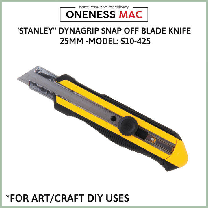 'STANLEY'' DYNAGRIP SNAP OFF BLADE CUTTER 25MM -MODEL: S10-425 | Lazada