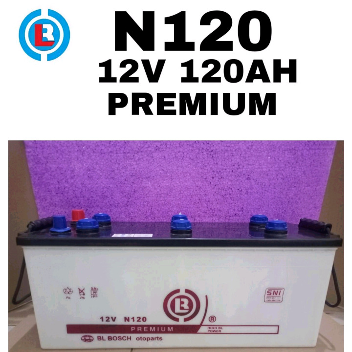 Aki Accu BAOLE N120 12Volt 120Ah PREMIUM ORIGINAL Aki basah,untuk Mobil ...