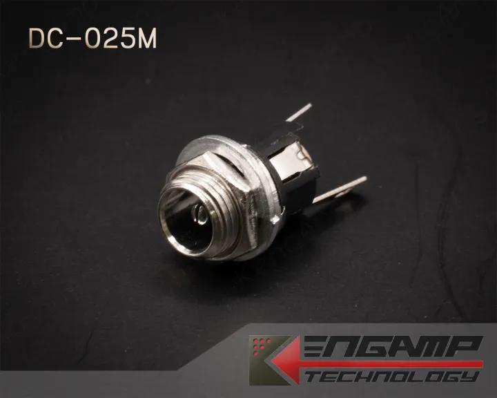 (1ตัว) DC-025M (เกรดดี) ซ็อกเก็ต DC 5.5x2.1mm สำหรับยึดแท่น | Lazada.co.th