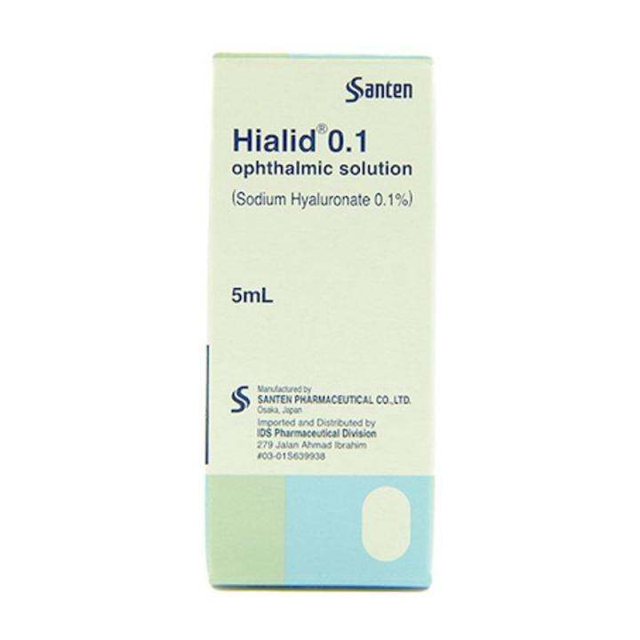 HIALID 0.1 Ophthalmic Solution 5Ml | Lazada Singapore
