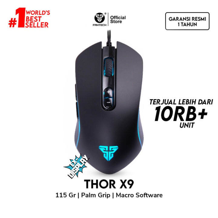 Fantech THOR X9 Mouse Gaming Macro Exdisplay | Lazada Indonesia