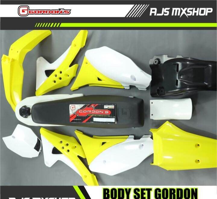 body set klx gordon kuning putih bodyset gordon klx kaper bodyset ...