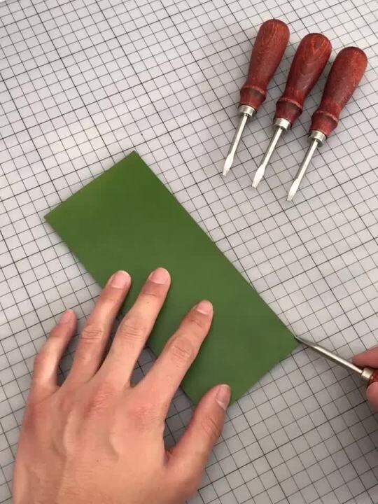 Leather Common Edge Beveler Skiving Craft Keen Edge Cutting Tool for ...