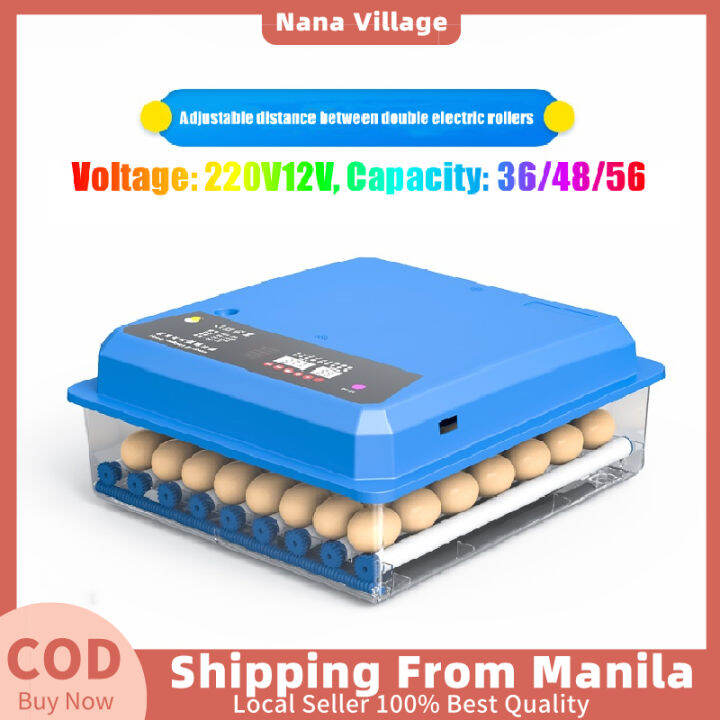 【COD】36/48/56 Eggs Incubator Automatic Digital Incubator Chicken ...