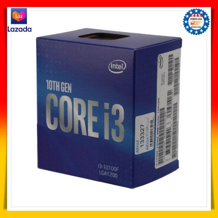 INTEL CPU CORE I3 - 10100F LGA 1200 (ORIGINAL) [ A0133327 ] #EU5 | Lazada.co.th