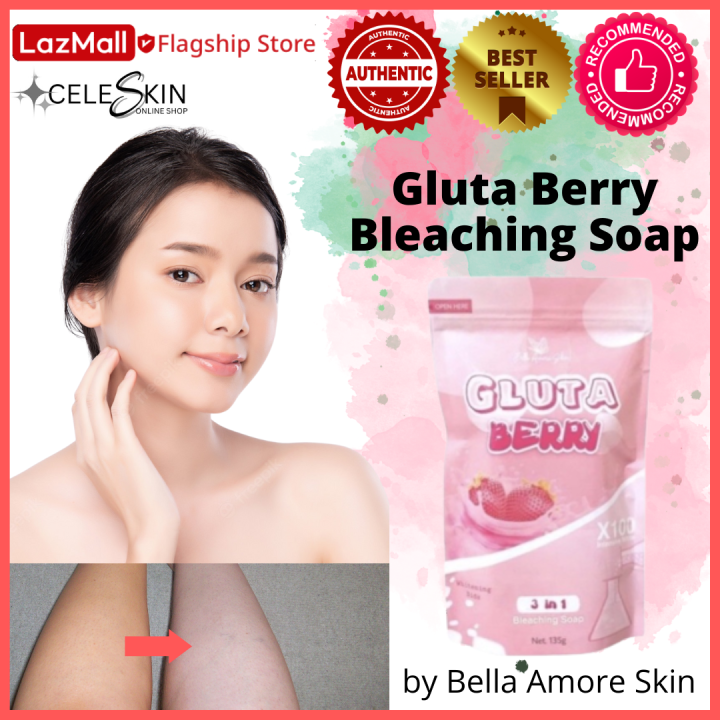 Gluta Berry Bleaching Soap by Bella Amore Skin | Lazada PH